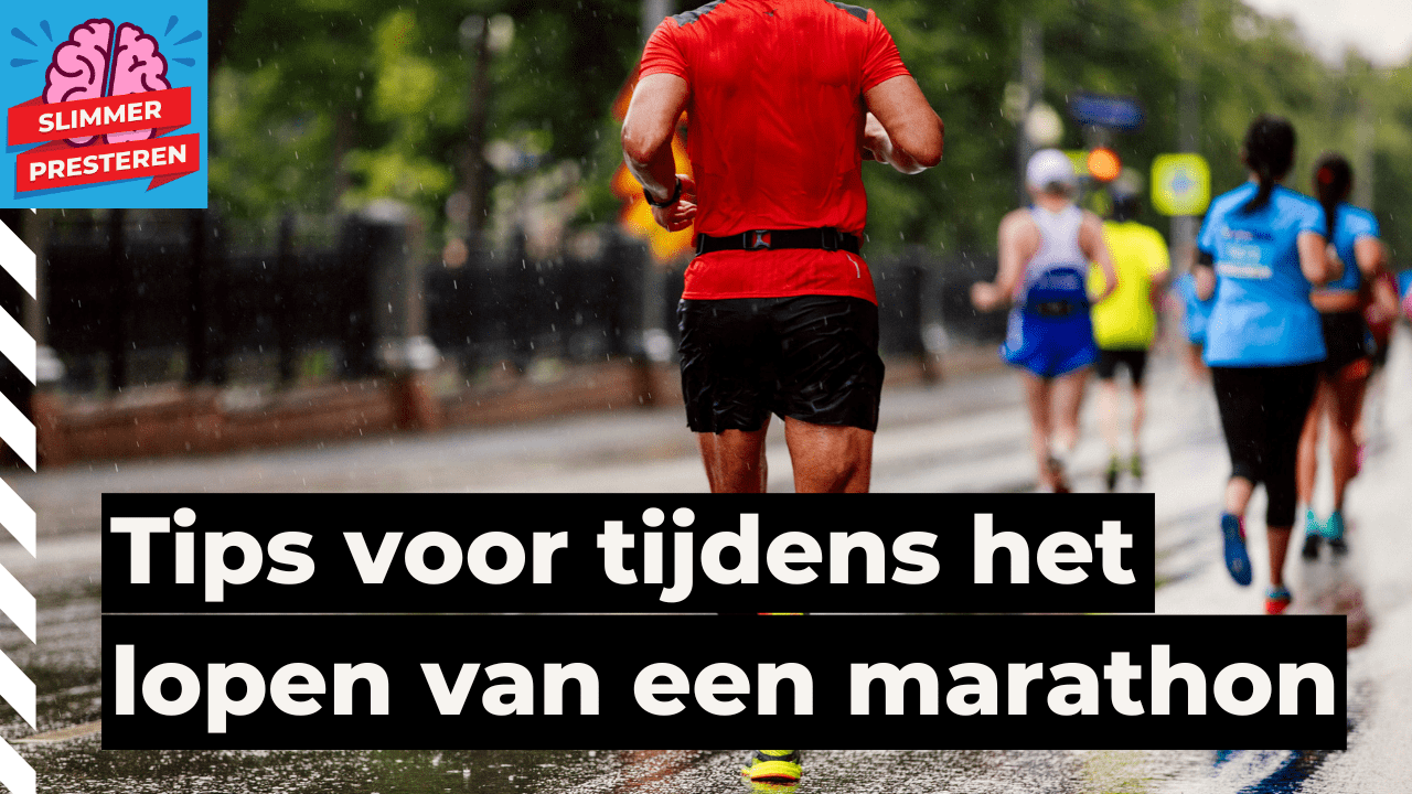 Tips voor tijdens het lopen van een marathon
